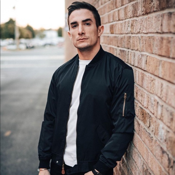 Ever Forward | Jackets & Coats | Ever Forward Black Premium Bomber Xl ...
